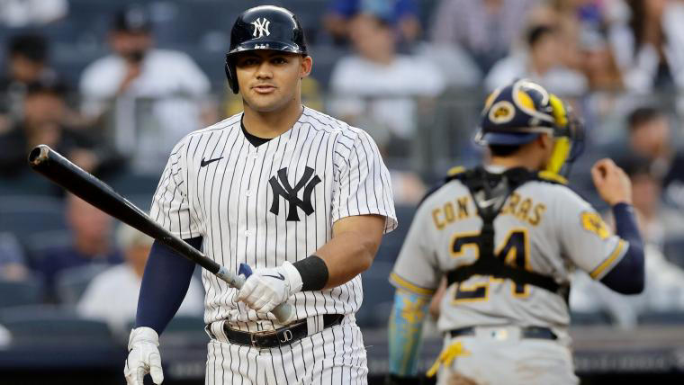 Yankees blockbuster trade idea swaps Jasson Domínguez for 3-time Gold ... Yankees blockbuster trade idea swaps Jasson Domínguez for 3-time Gold ...