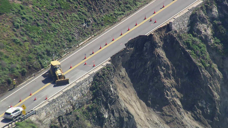 Portion of Highway 1 in Big Sur reopens after restoration of collapsed ...