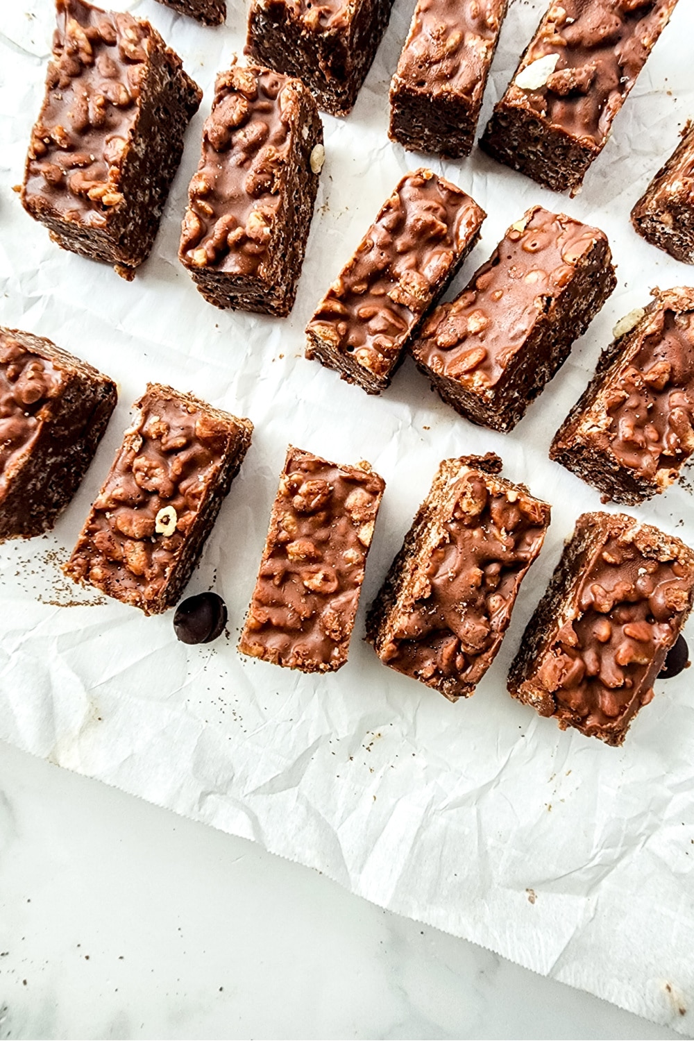 No-Bake Chocolate Peanut Butter Crunch Bars