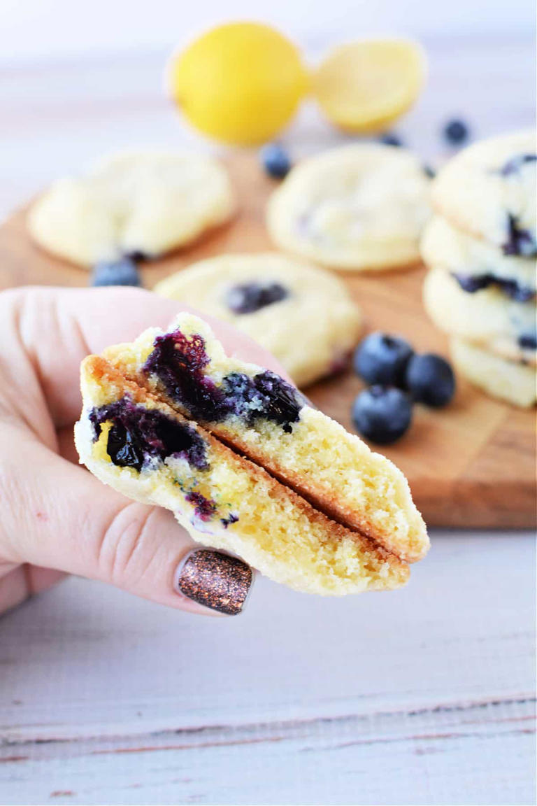 You'll Love These Lemon Blueberry Cookies