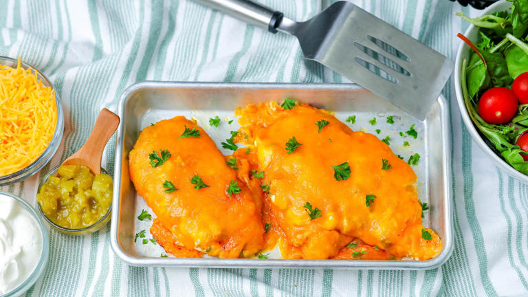Spice up your chicken dinner with this green chile chicken recipe
