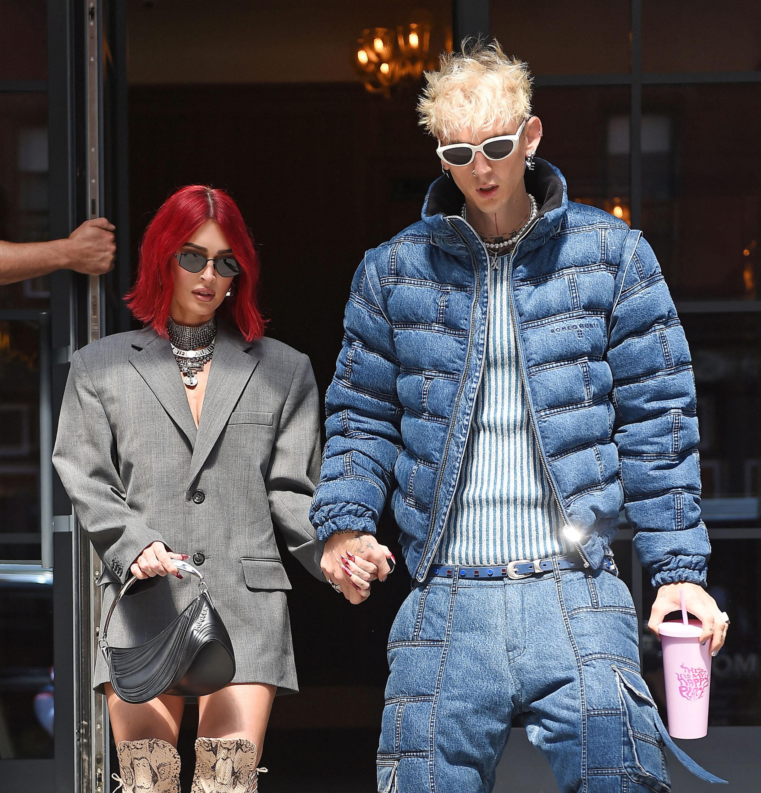 Pregnant Megan Fox And Machine Gun Kelly Are Reportedly 'Never ...