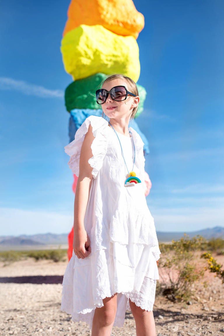 How To Visit Seven Magic Mountains Near Las Vegas