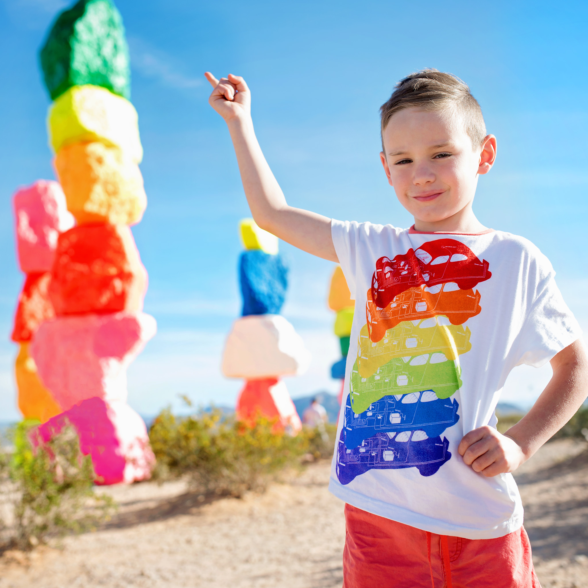 How To Visit Seven Magic Mountains Near Las Vegas