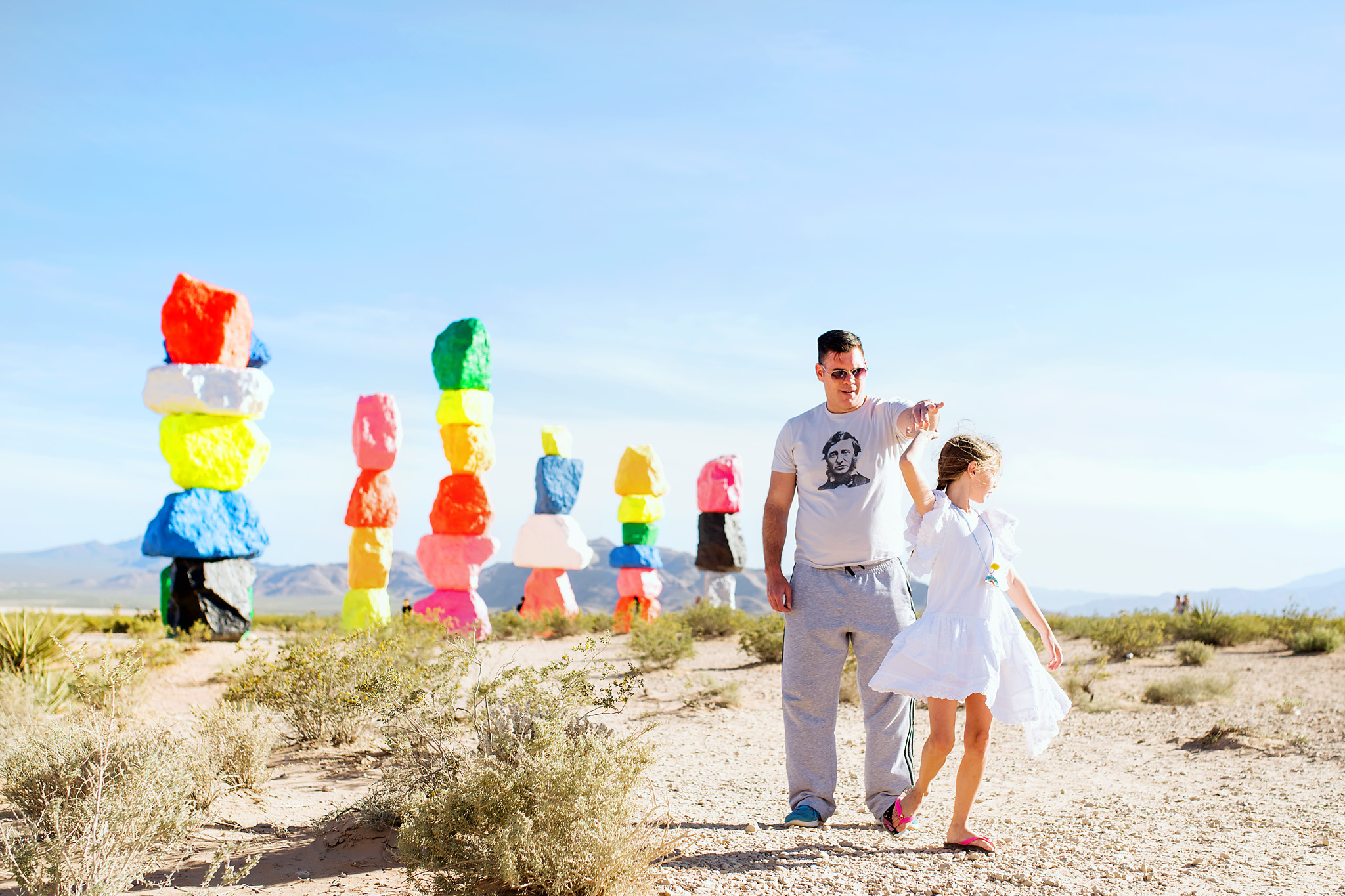 How To Visit Seven Magic Mountains Near Las Vegas