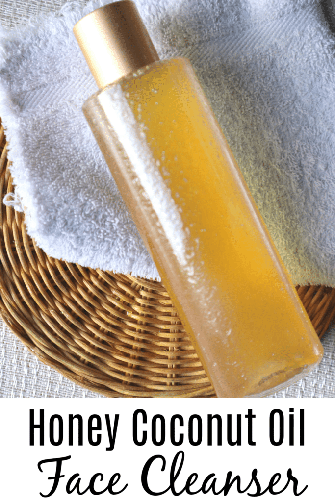 Homemade Coconut Oil and Honey Face Wash Cleanser