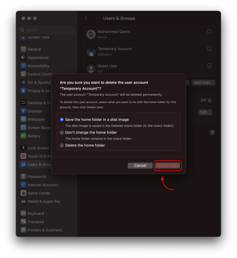 How to Delete a User on Mac in 2 Easy Steps