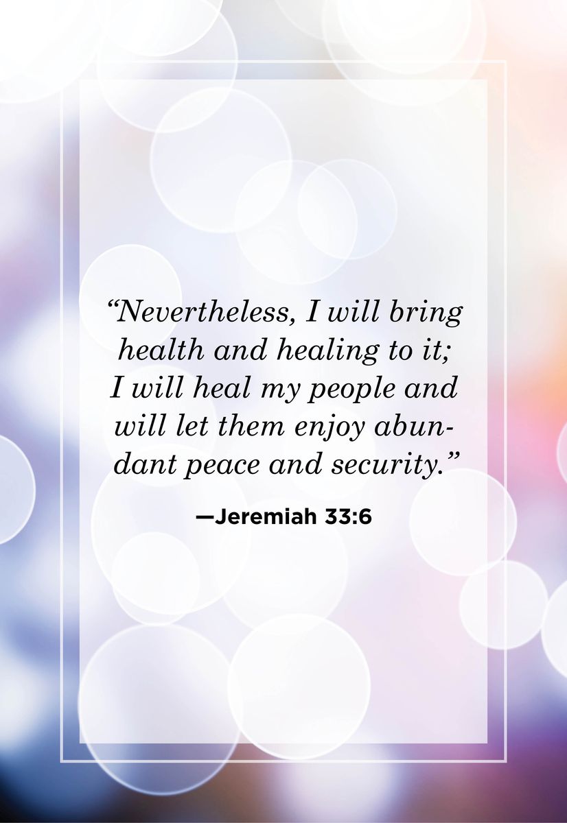 45 Encouraging Bible Verses About Healing for Comfort and Strength