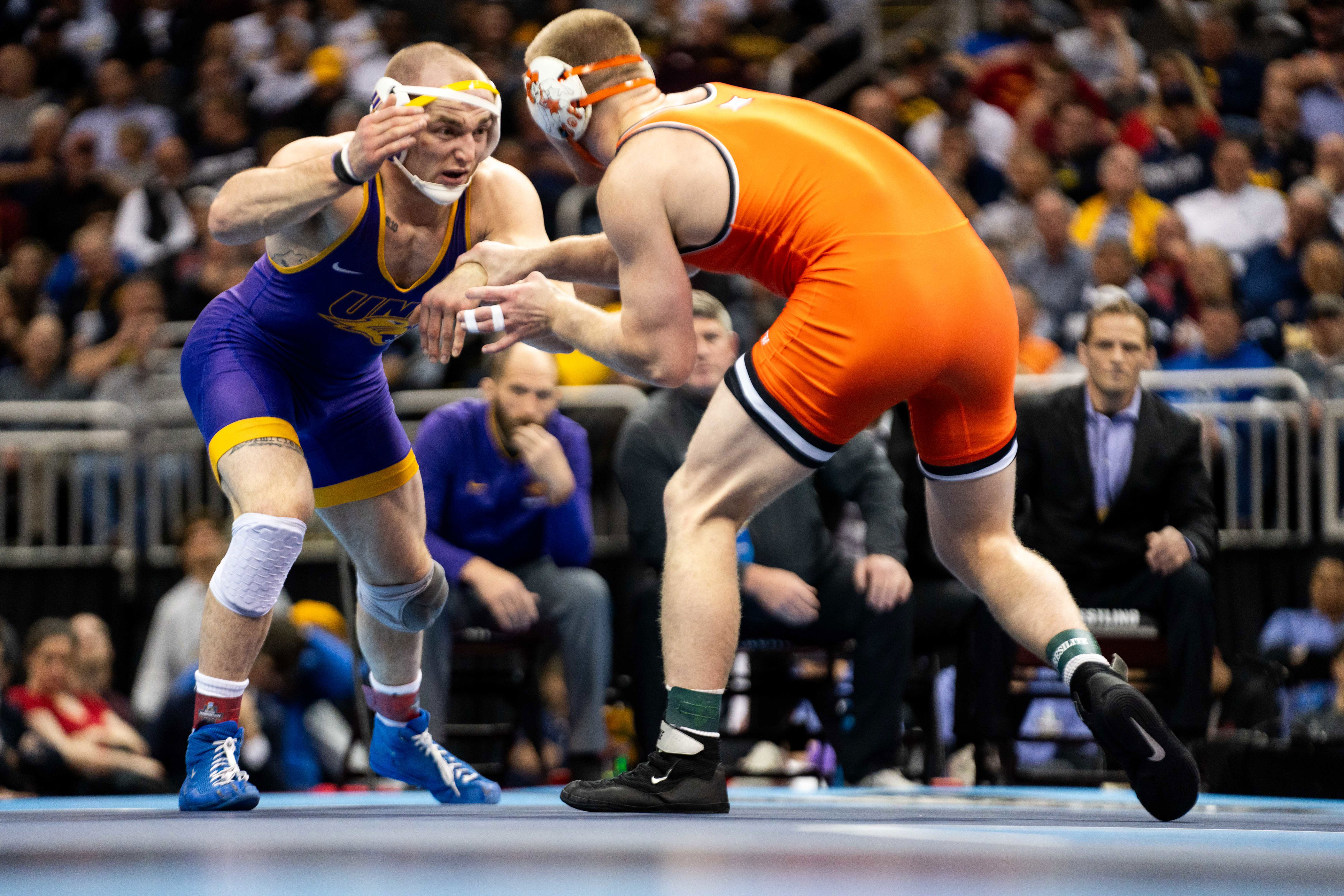Northern Iowa wrestling takes second at Big 12 Championships, Iowa ...
