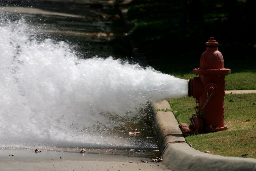 Decatur Public Works begins flushing fire hydrants across city