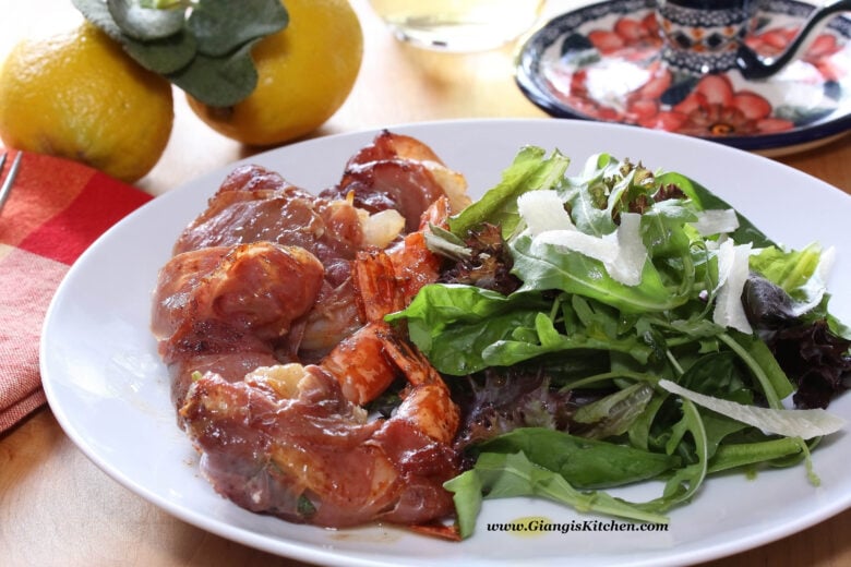 Prawns Saltimbocca – Spin to your Italian Favorite
