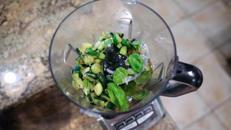 This colorful dish is an unusual and delicious pasta salad - zucchini ...