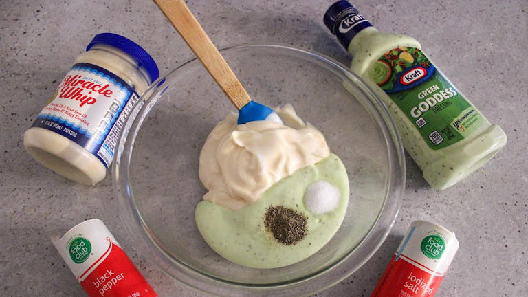 Thanks To Green Goddess Dressing, Debbie's Potato Salad Has A Different ...