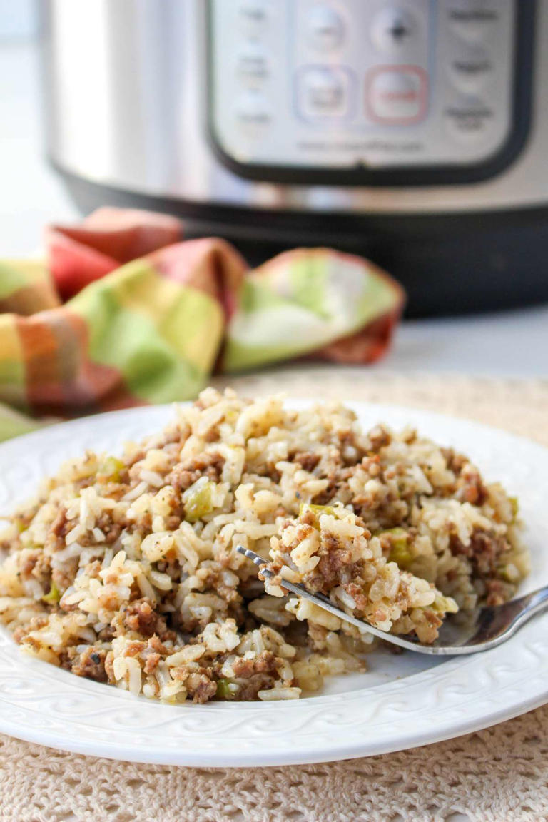 Easy Instant Pot Dirty Rice Recipe