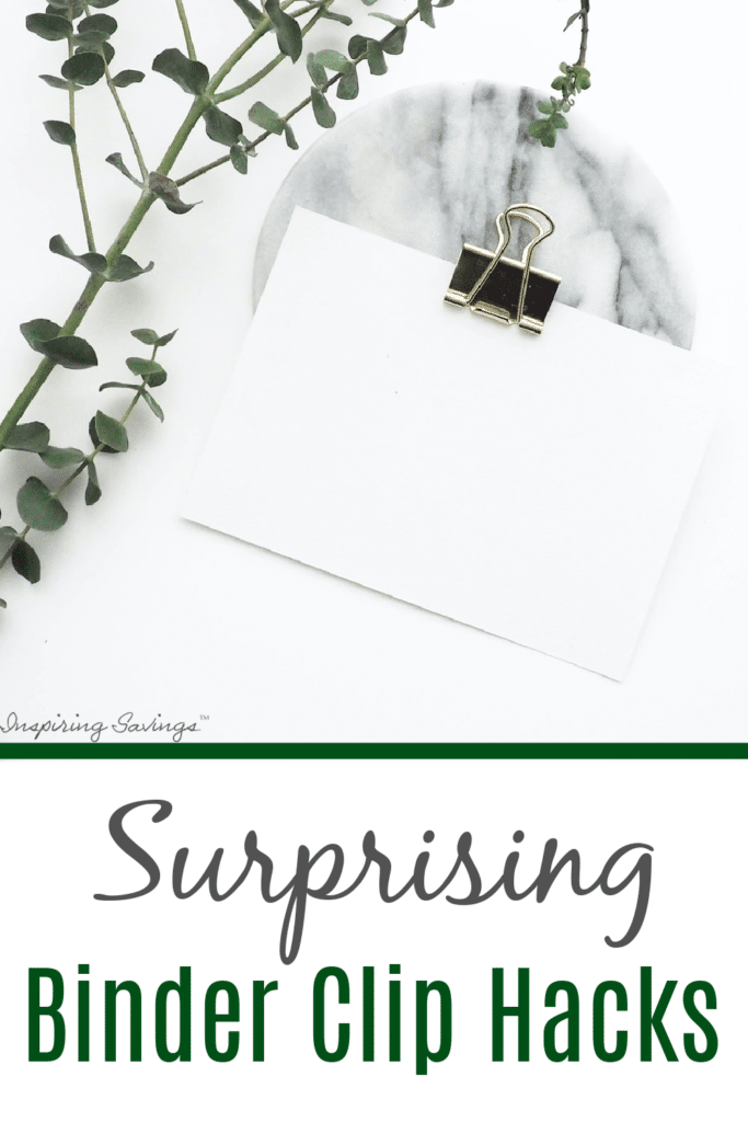 Uses for Binder Clips Outside of The Office - Home Hacks