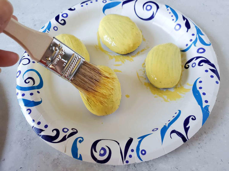 Painted Bumble Bee Rocks