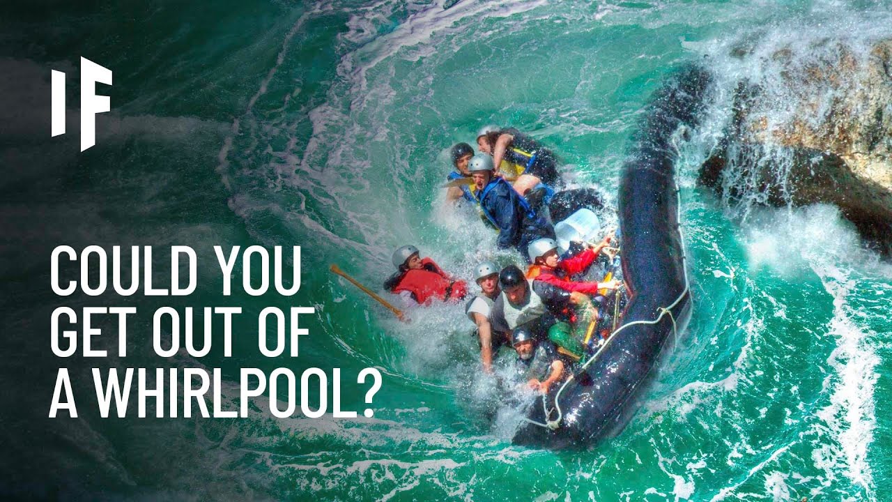 Imagine being sucked into a whirlpool deep underwater