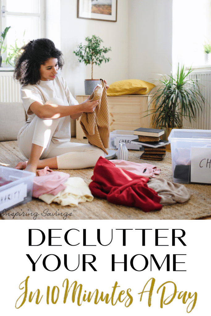 Declutter Your Home In Ten Minutes Per Day