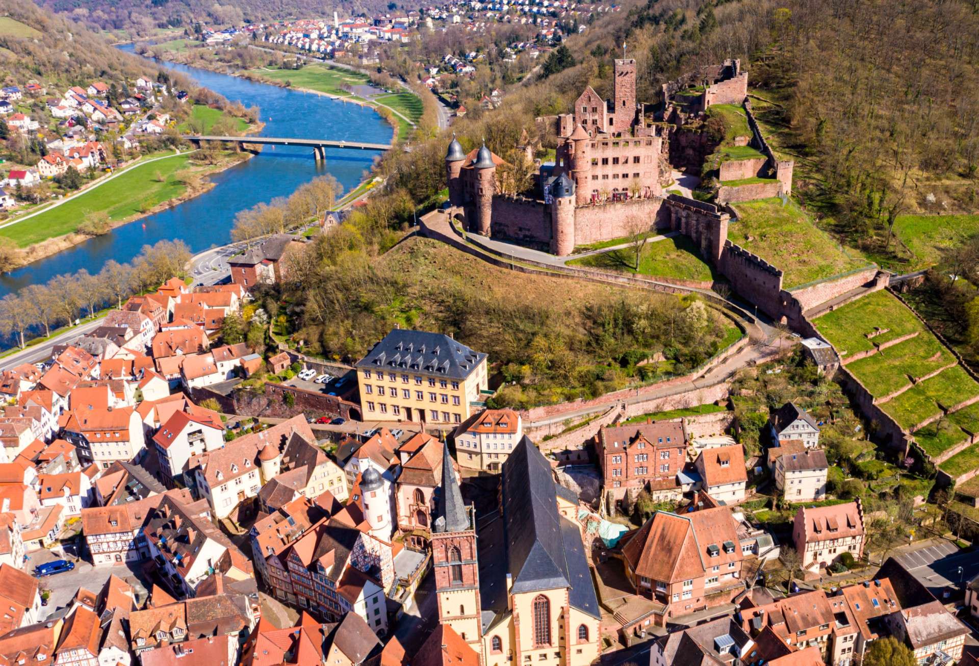 Striking castles set on great rivers