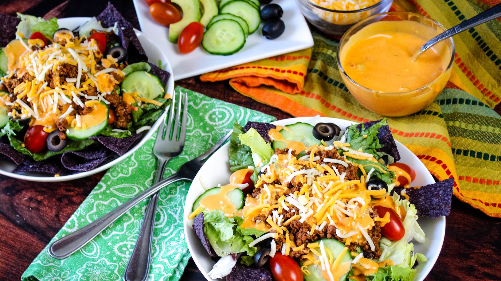 On The Surface This Is A Pretty Straightforward Taco Salad Recipe ...