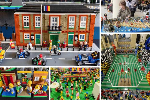 On this day: Lego users take over York Racecourse with brick creations