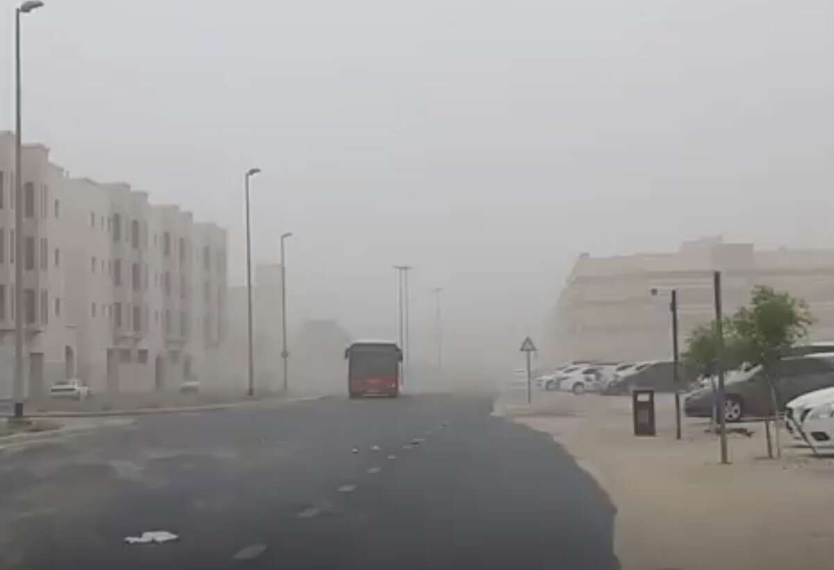 UAE weather tomorrow: Dusty conditions, partly cloudy day expected