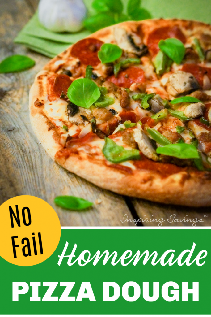 Easy homemade pizza dough