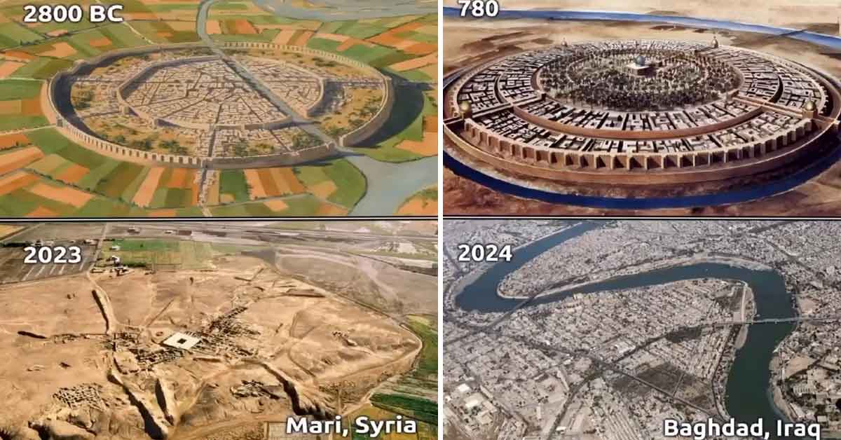 Ancient Cities, Compared to Their Modern Counterparts