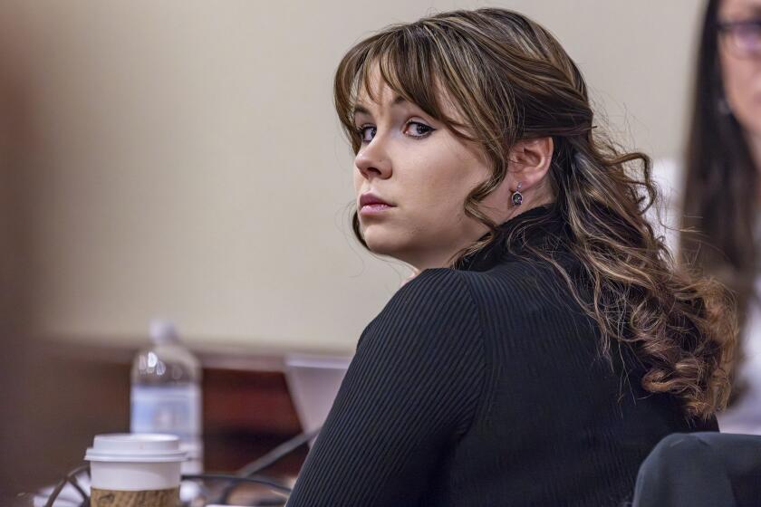Hannah Gutierrez, 'Rust' western movie armorer, released from prison