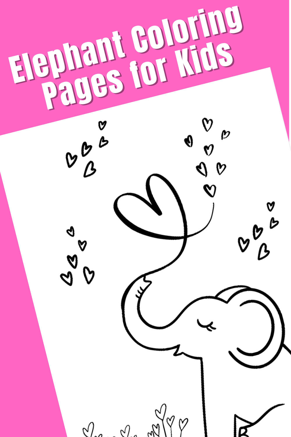 10 Free Elephant Coloring Pages