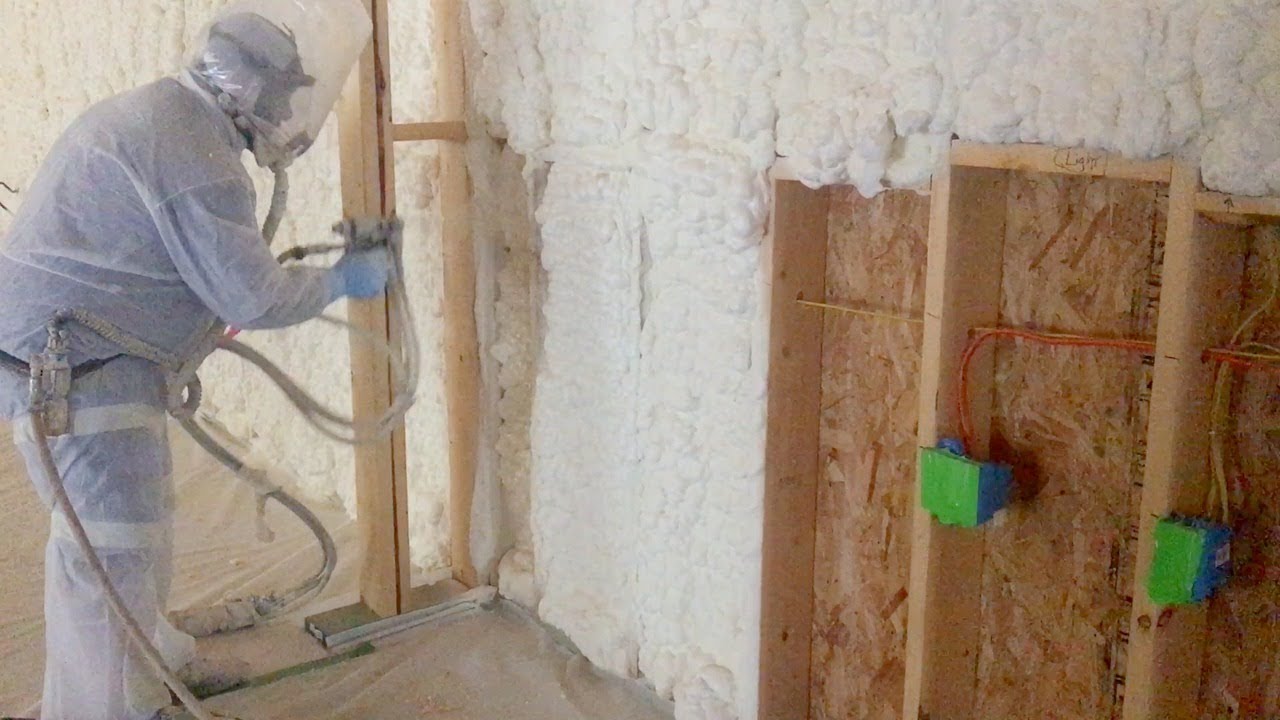 Wire the shop and add spray foam insulation
