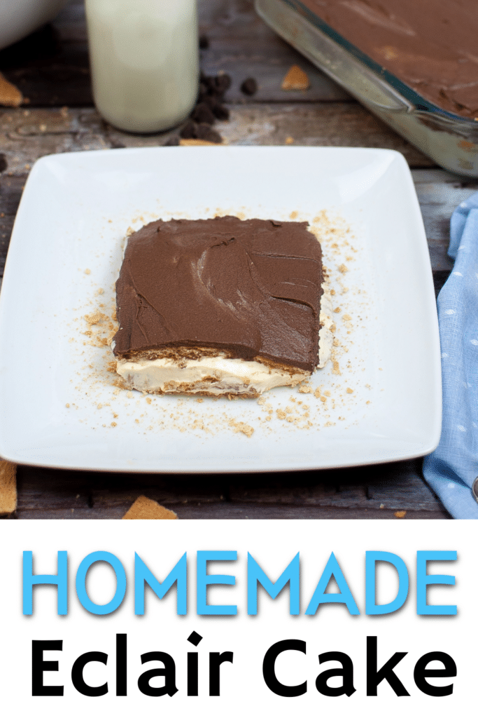No-Bake Chocolate Eclair Cake Recipe