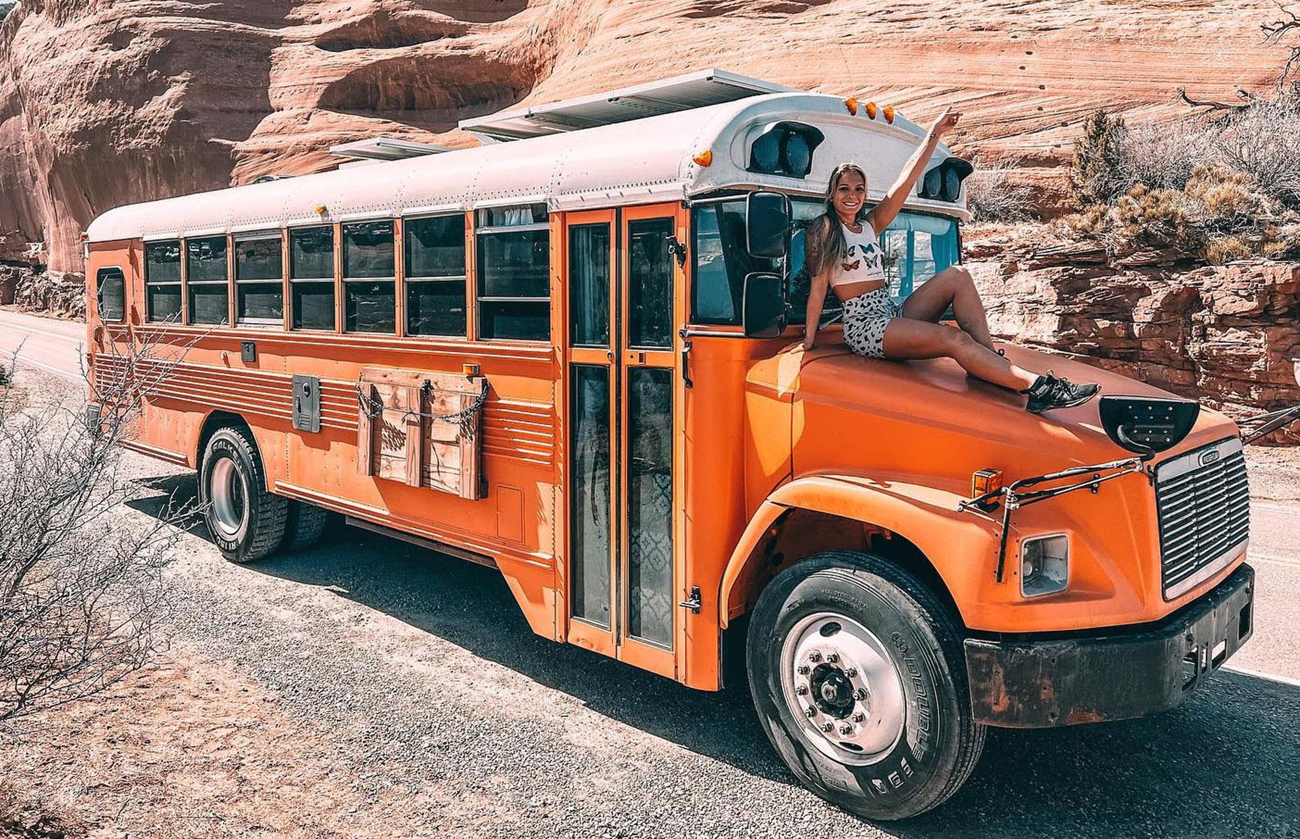 See how 11 school buses became amazing homes