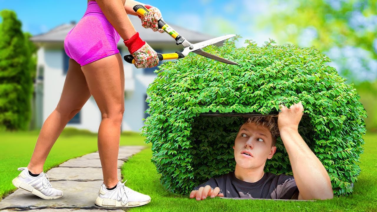 I Built a Secret Room Hidden Away in My Front Yard