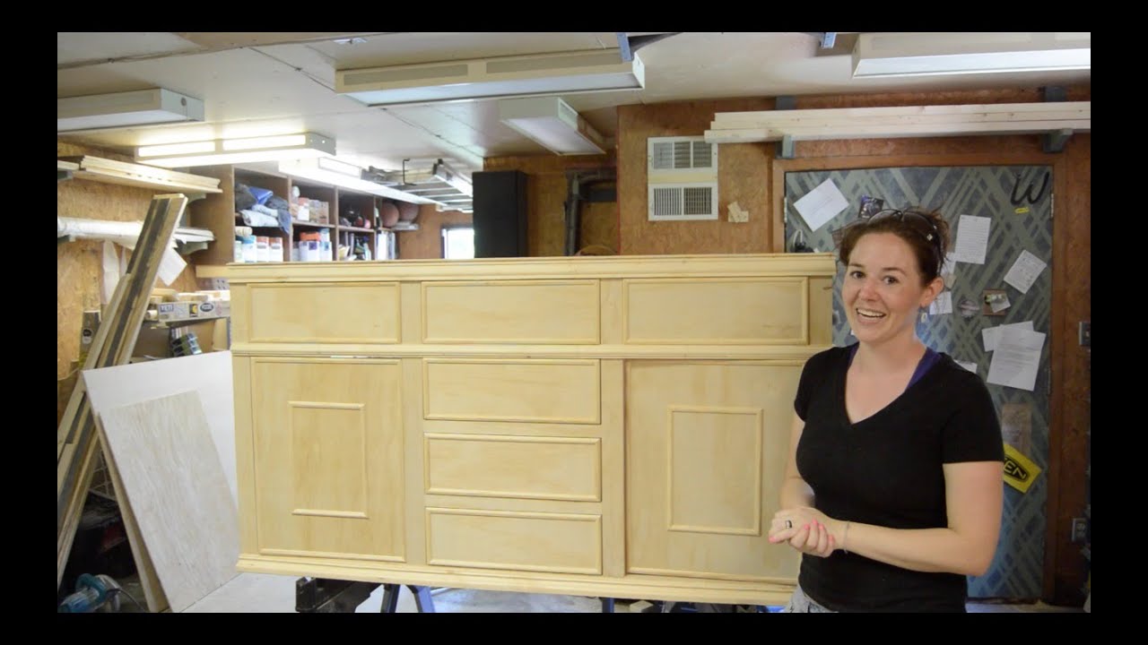 How to construct a double sink bathroom vanity