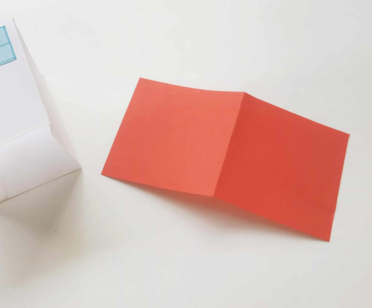 Cute Paper House Craft Project