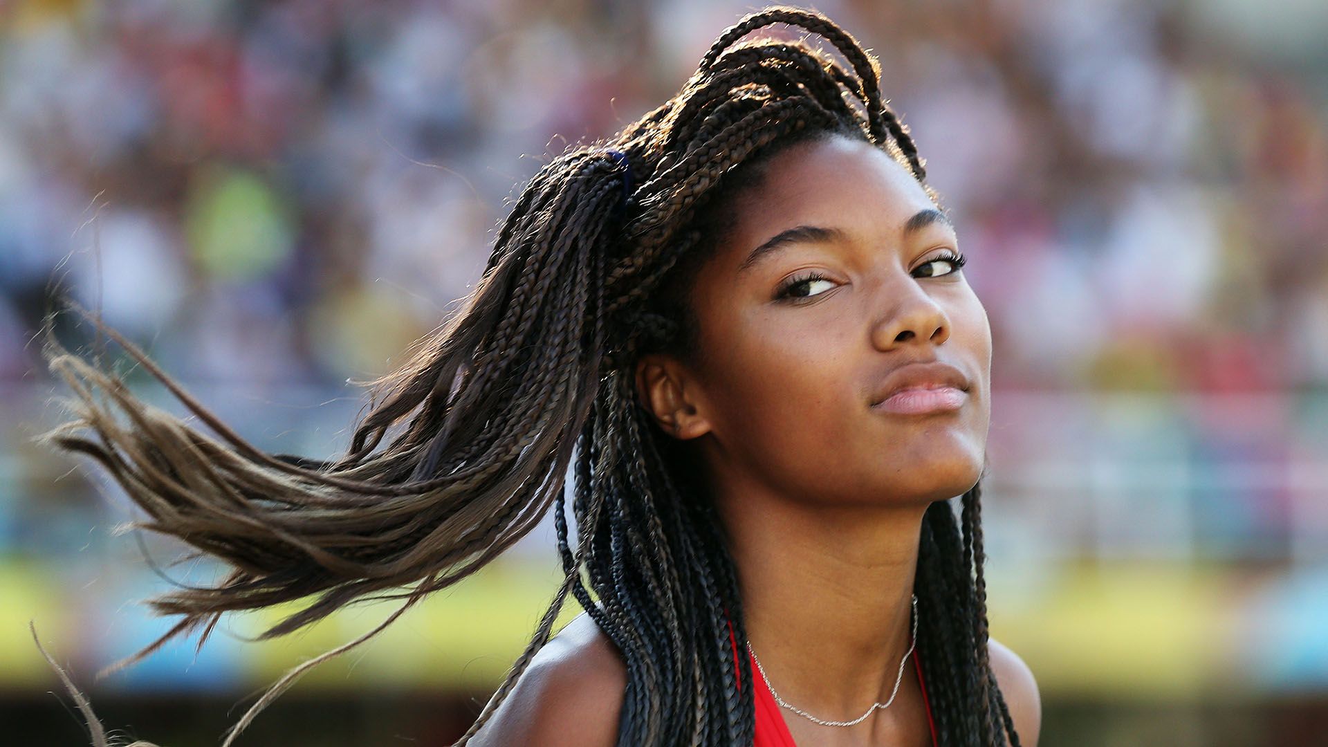 Van Texas naar de wereldatletiek: de prachtige foto's van Tara Davis