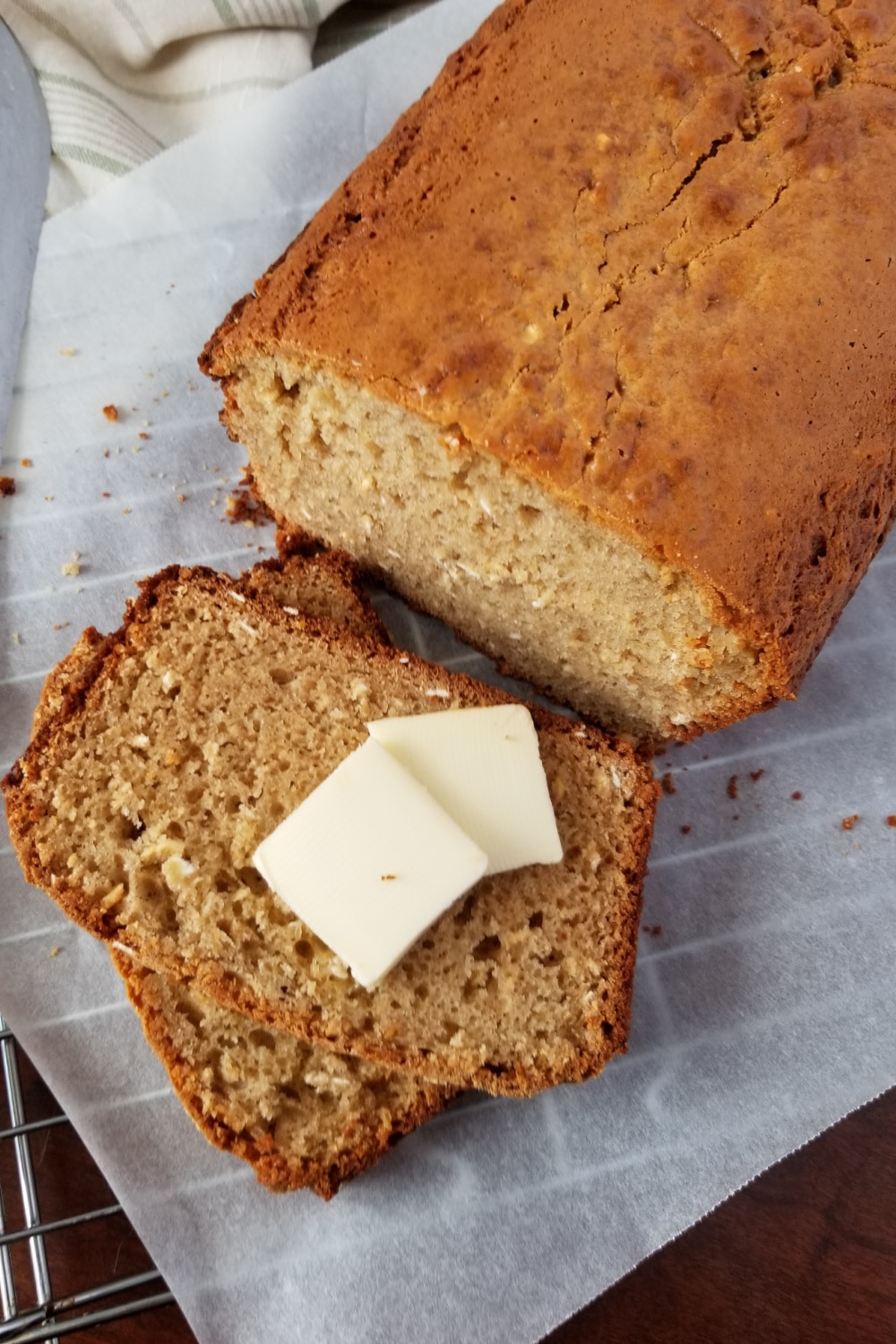Old fashioned peanut butter bread recipe - no yeast