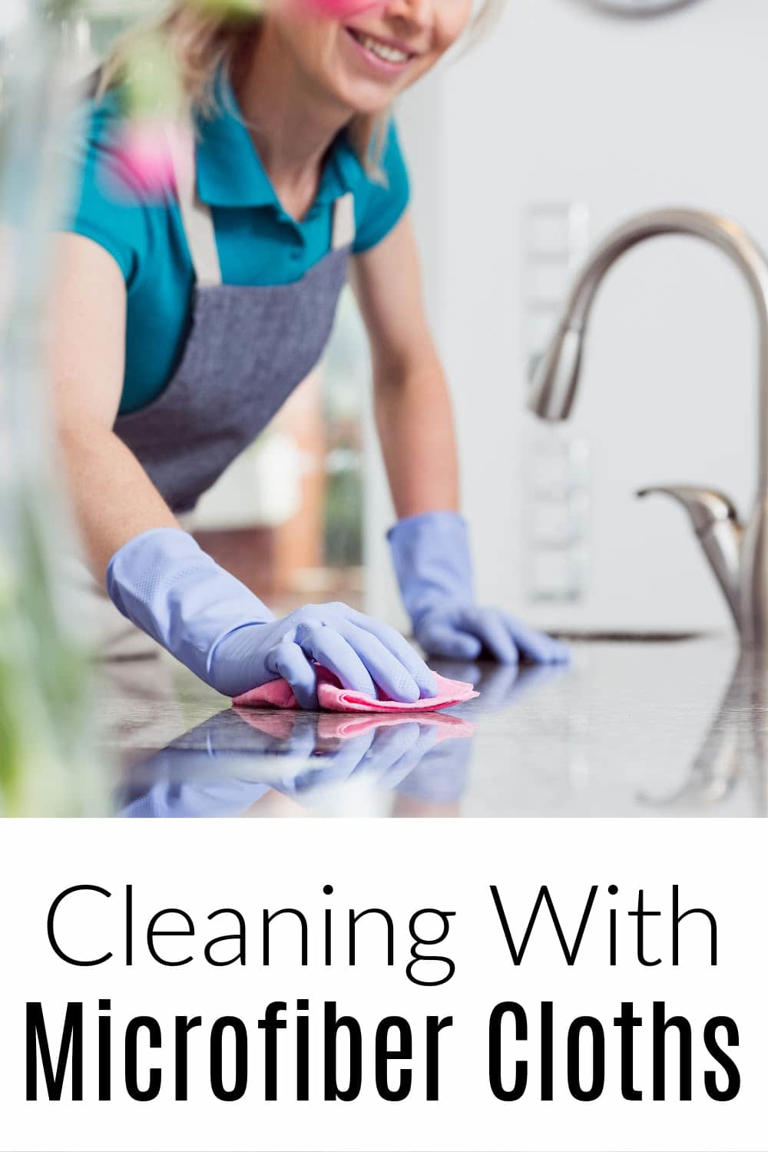 The benefits of cleaning with a microfiber cloth