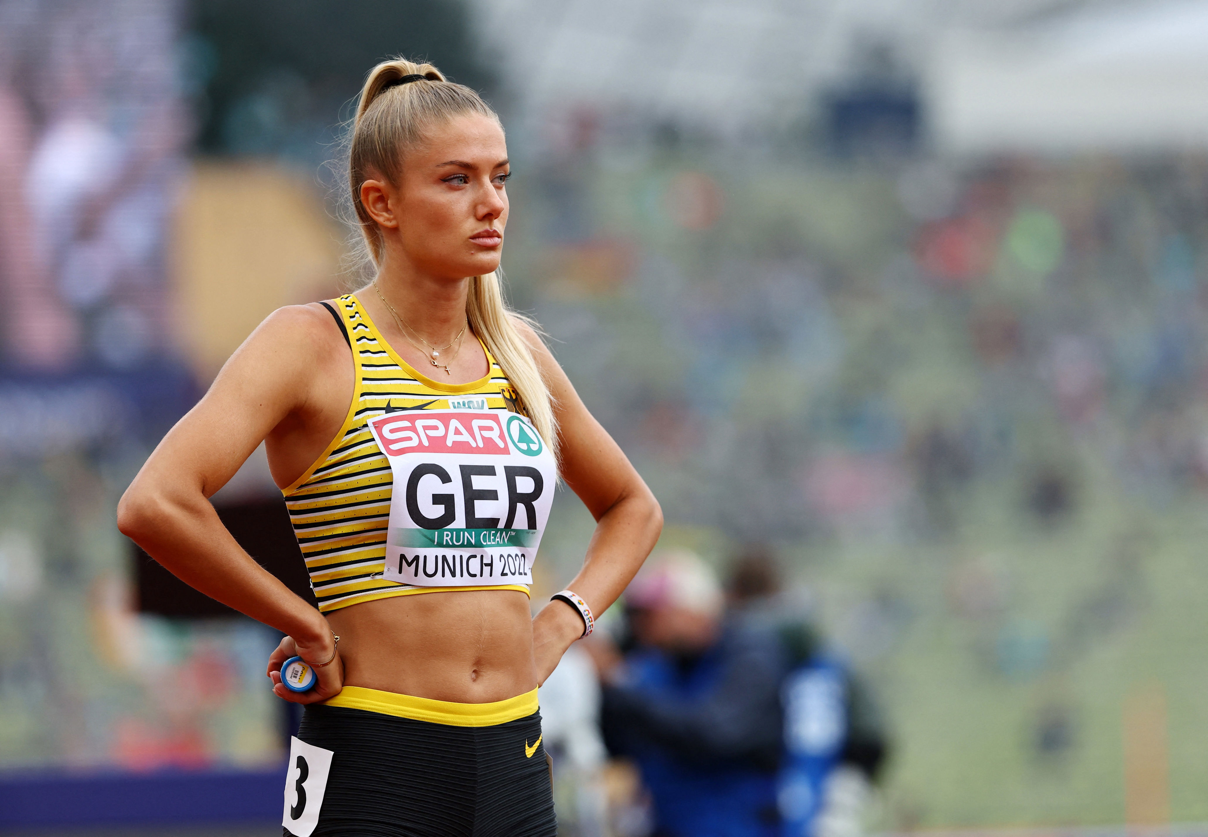 German track and field standout Alica Schmidt in images