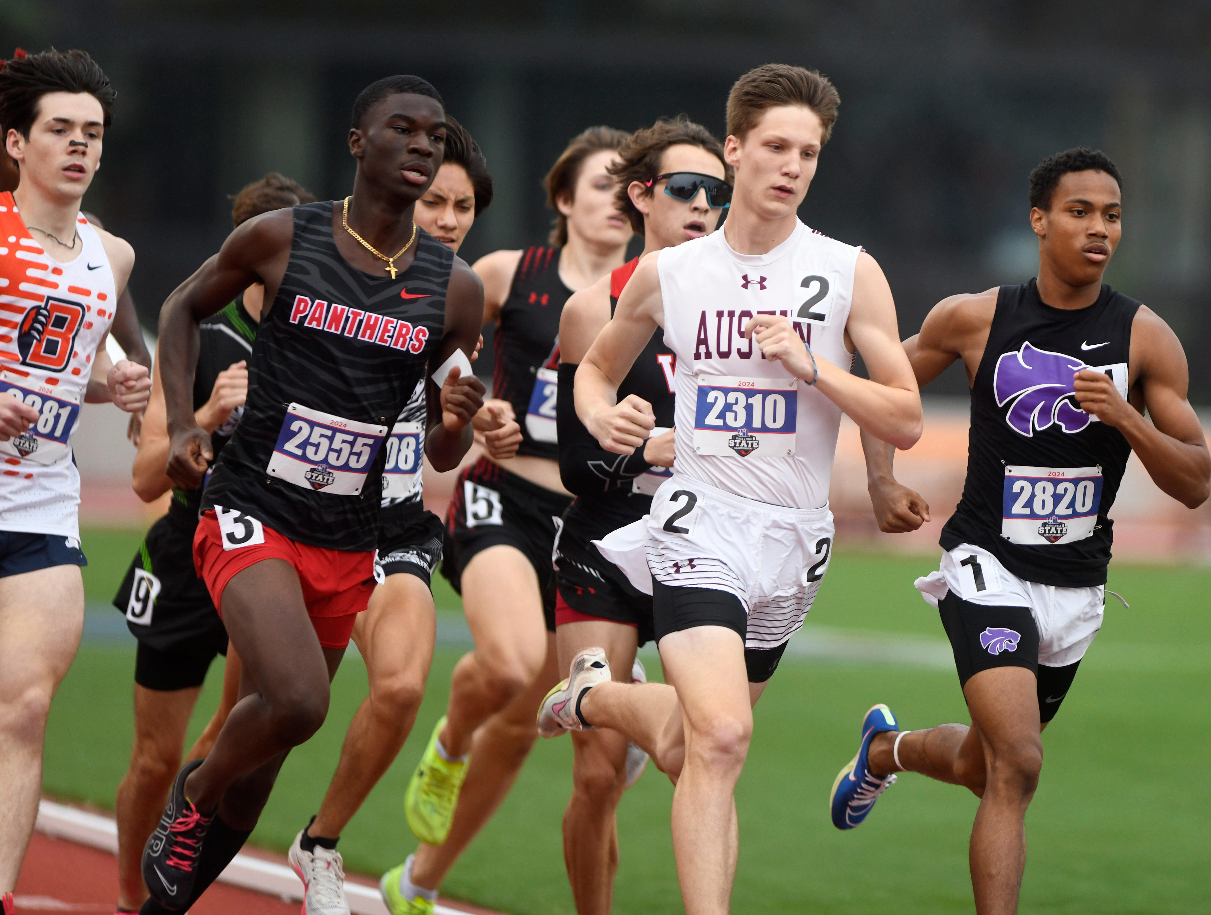 How did Texas Tech pledge Luke Bone fare in Class 6A 800m at the UIL ...
