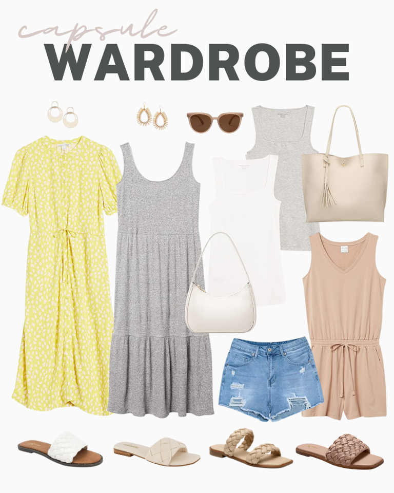 Here's What You Need to Buy for Your Summer Capsule Wardrobe