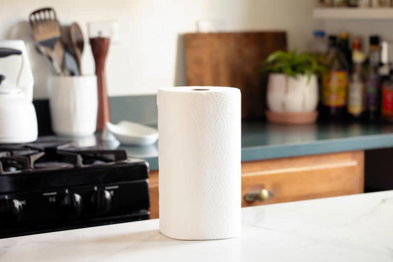 This Is the Most Brilliant Way to Store Paper Towels in Your Kitchen