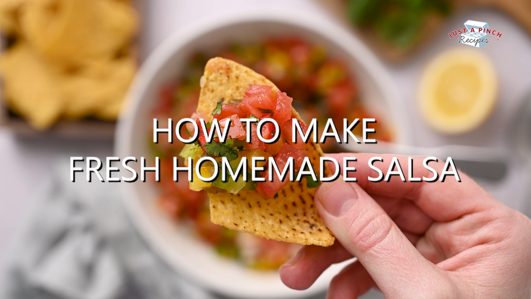 How to make homemade fresh salsa