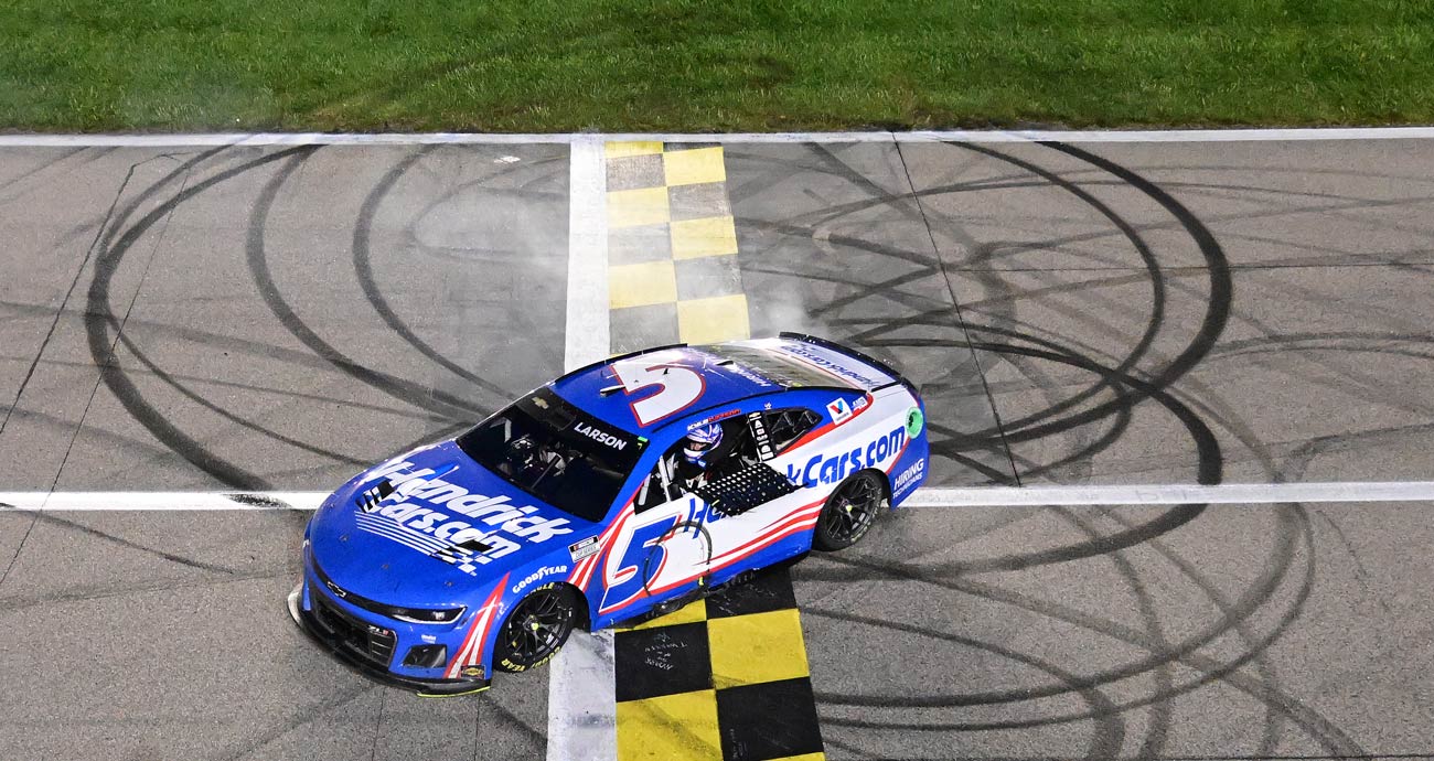 Memorable moments at Kansas Speedway