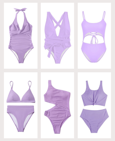 Add These New Purple Swimsuits to Your Beach Vacation Wardrobe