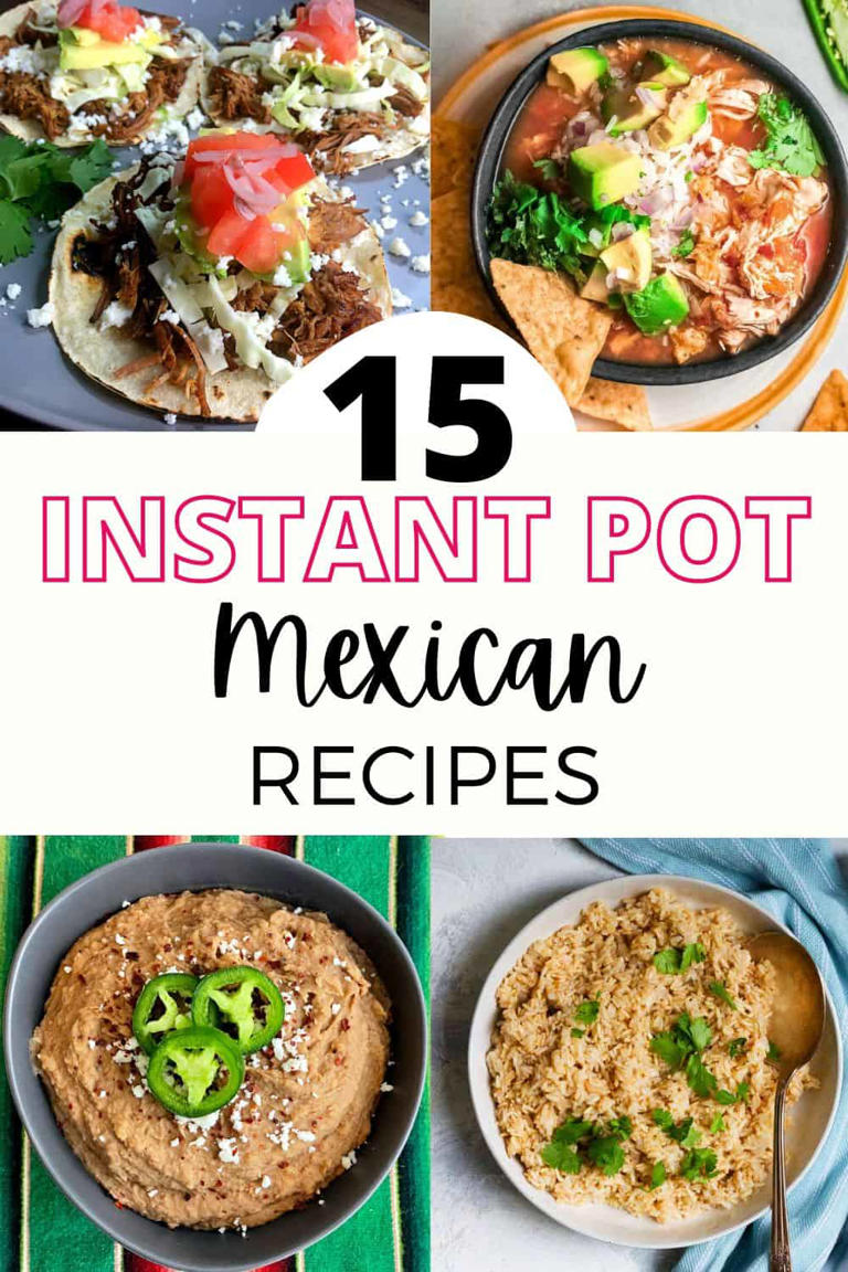 15 Instant Pot Mexican Recipes