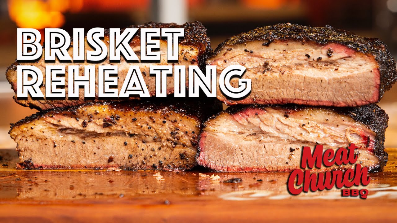 Watch the best methods for reheating juicy leftover beef brisket