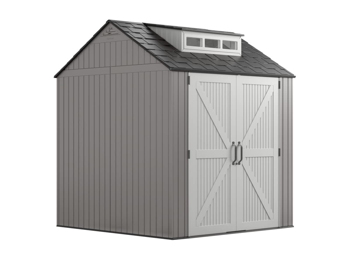 These plastic sheds are the key to easy outdoor storage