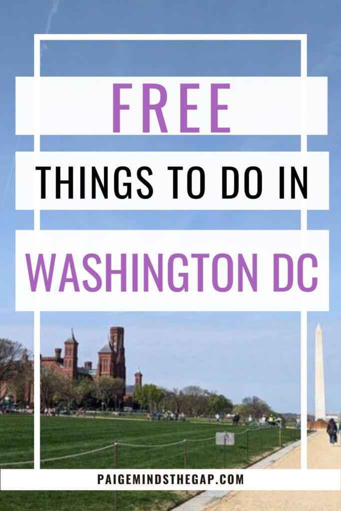 27 free things to do in Washington DC